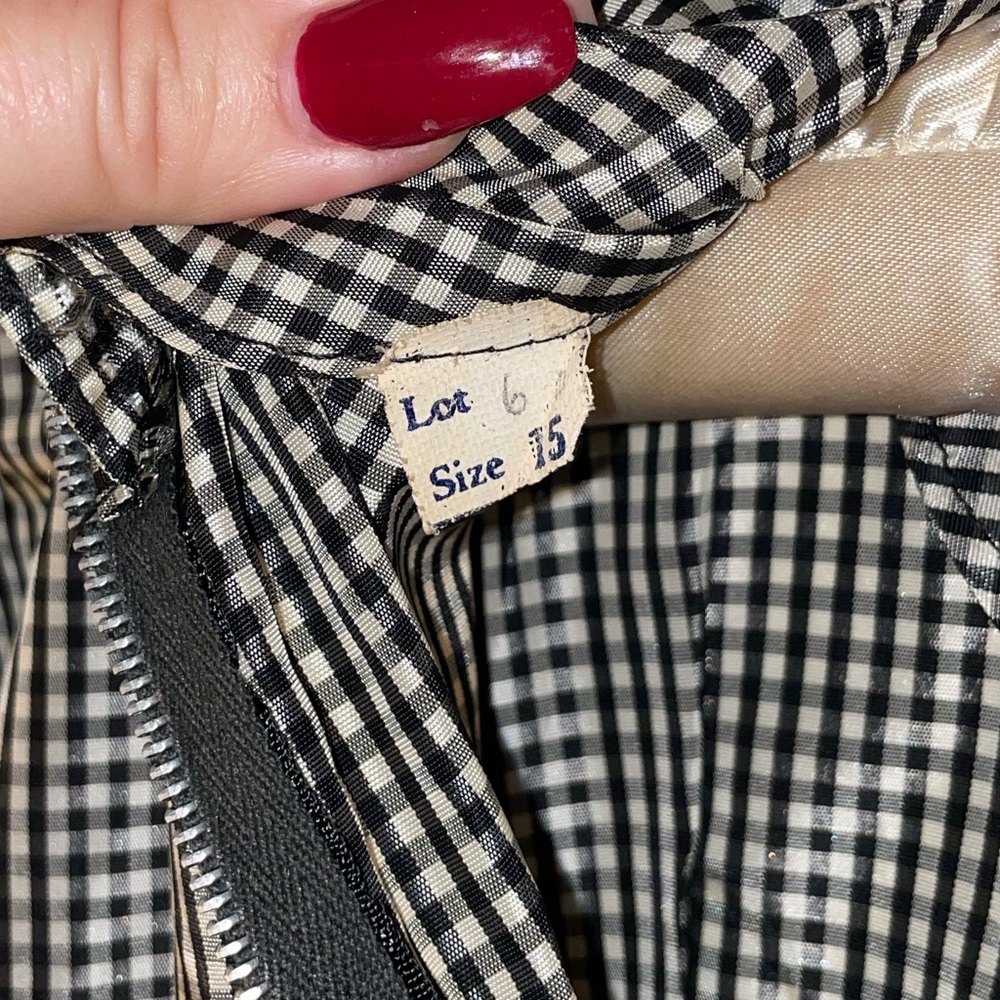 1960’s Checkered Dress - Gem